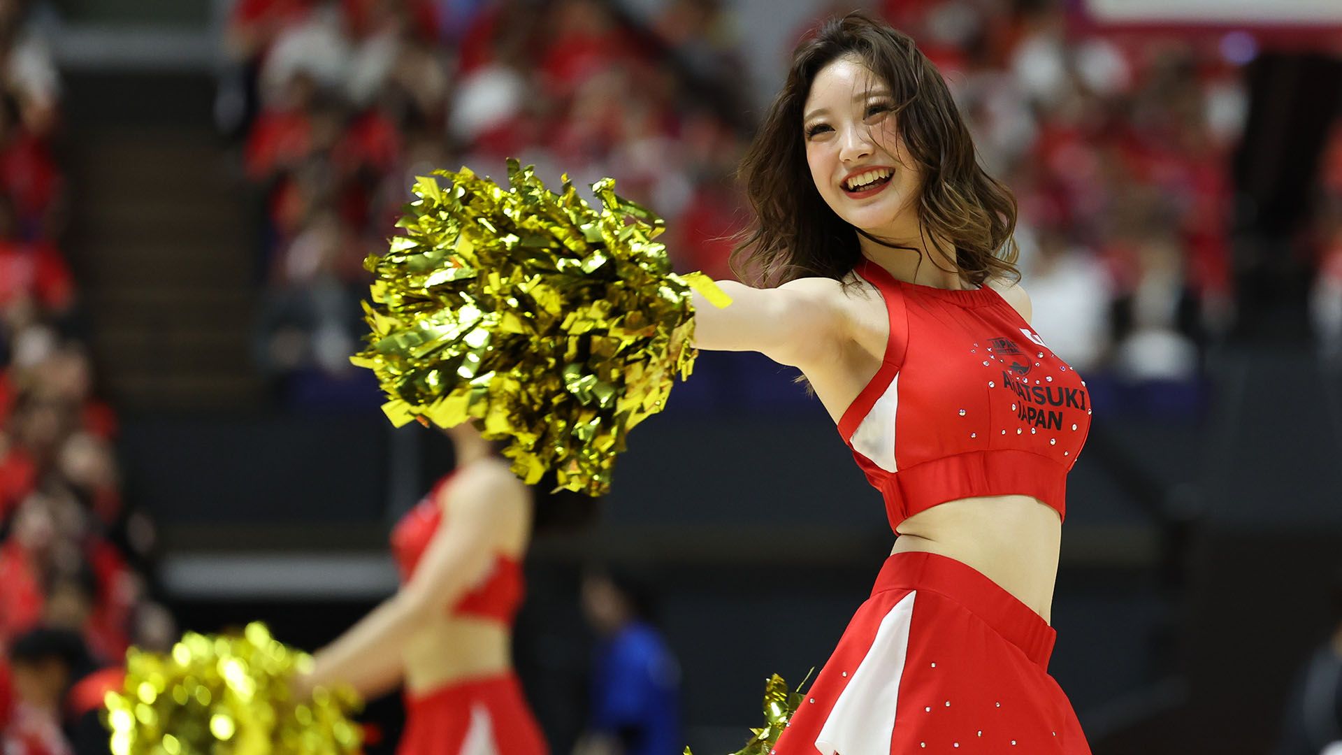 Der Glamour des japanischen Cheerleading: Fotos einer schönen Kunst