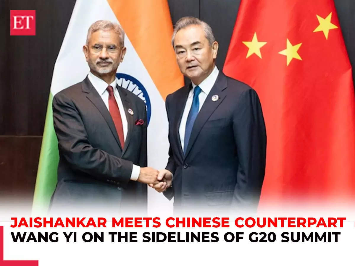 EAM Jaishankar meets Chinese counterpart Wang Yi on the sidelines of ... EAM Jaishankar meets Chinese counterpart Wang Yi on the sidelines of ...