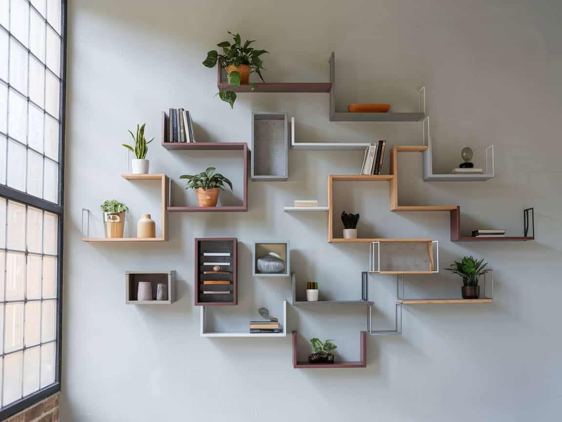 15 Creative Ways to Decorate with Floating Shelves 15 Creative Ways to Decorate with Floating Shelves