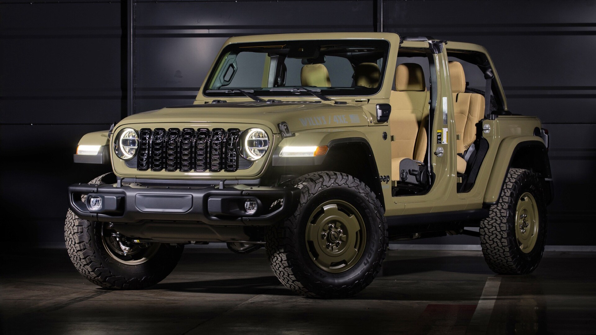 2025 Jeep Wrangler 4xe Willys '41 Comes In One Color—That You Pay Extra For