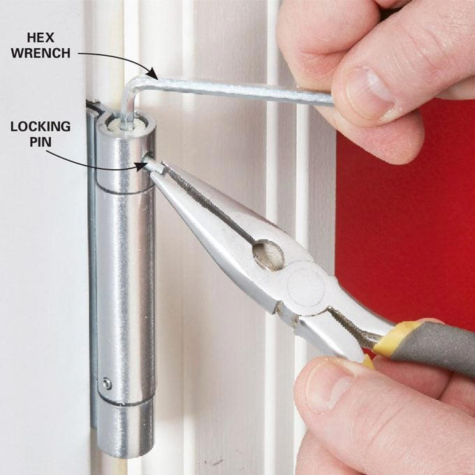 How To Adjust a Self-Closing Spring Hinge Yourself