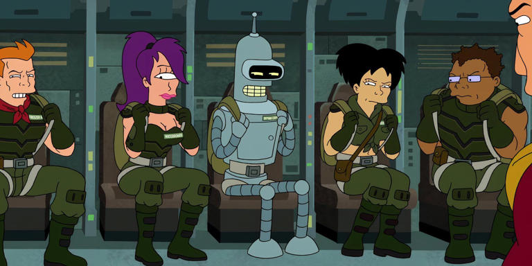 Futurama Season 13 Trailer Unveils A Giant Bender Fighting A Kaiju