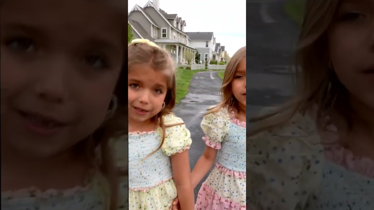 Talented twins sing a famous song from The Sound of Music