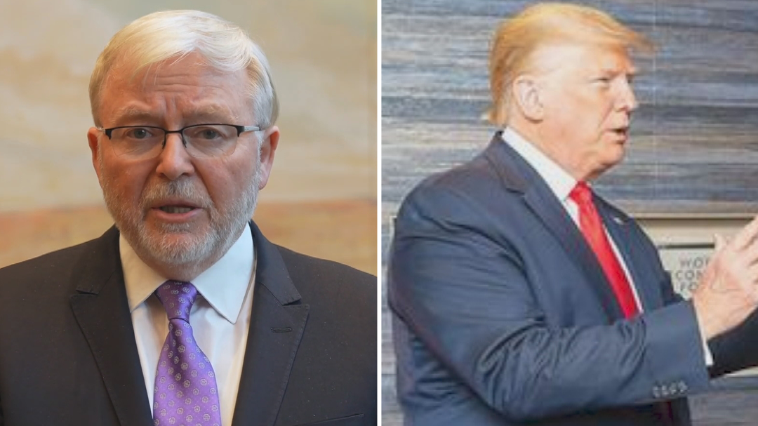 Rudd opens up about plans for Trump presidency for first time