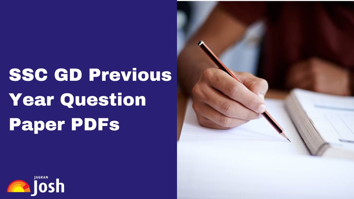 SSC GD Previous Year Question Papers, Download GD Constable Question ...
