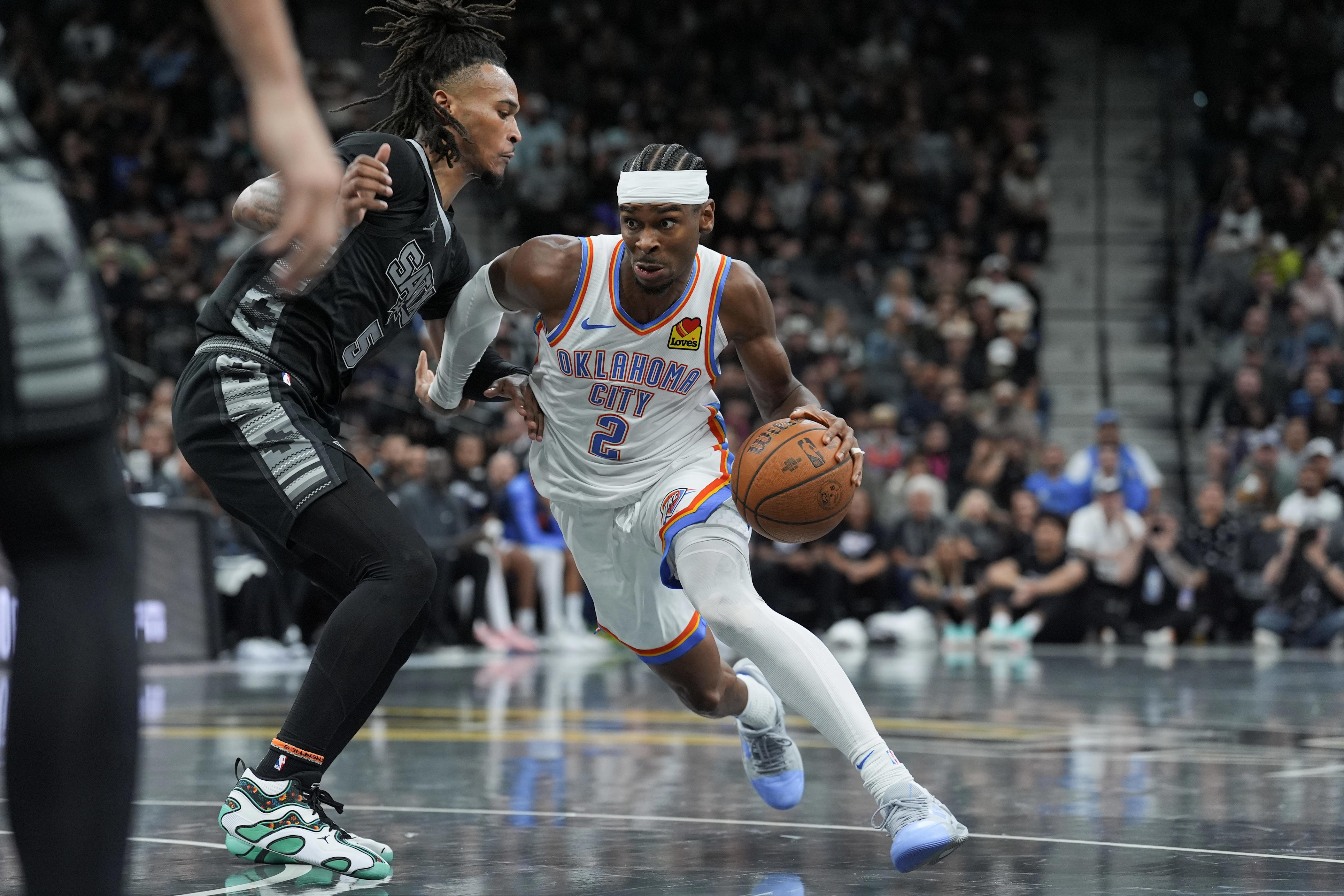 2025-26 regular season: OKC Thunder to face Spurs for 2 straight games ...