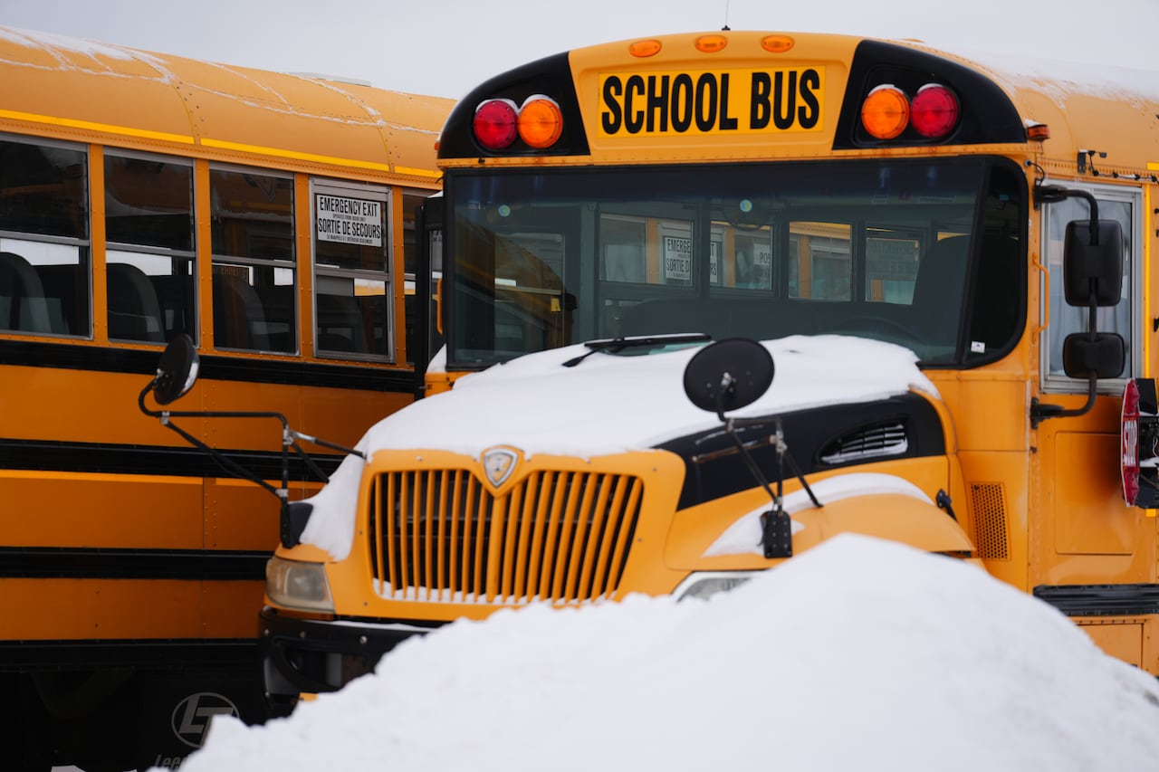 School bus cancellations in Chatham-Kent due to poor road conditions