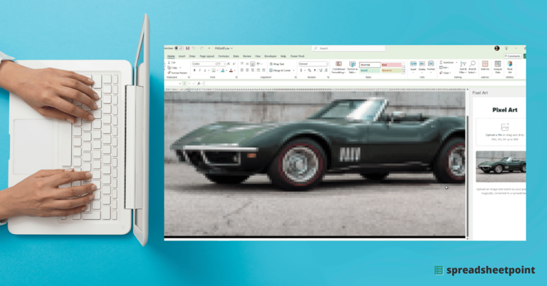 Creative Accounting: How Excel Doubles as a Pixel Art Editor
