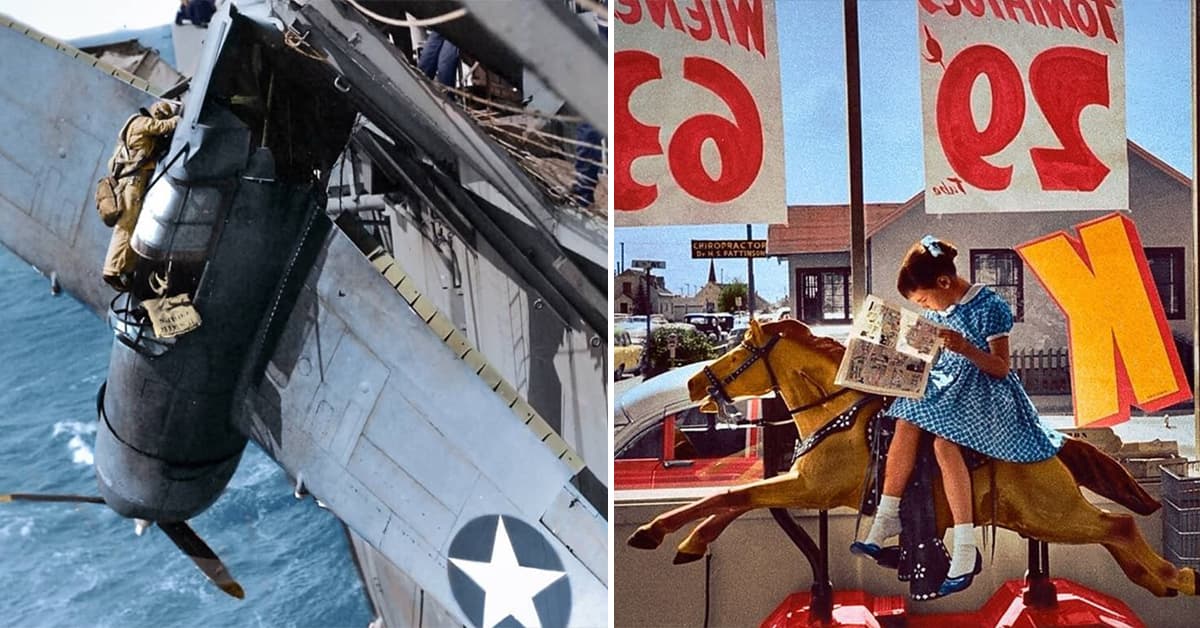 25 Beautiful Colorized Photos from History