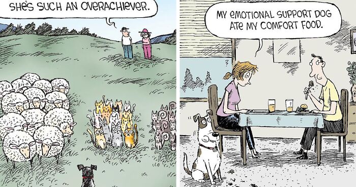 21 Humorous One-Panel Comics By Dave Coverly Featuring The Quirks Of ...