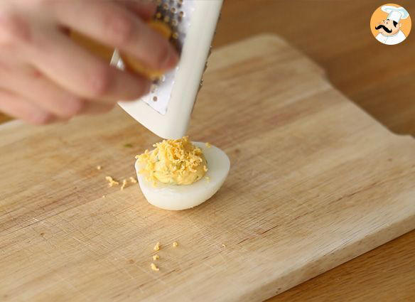 Deviled eggs, 4 variations