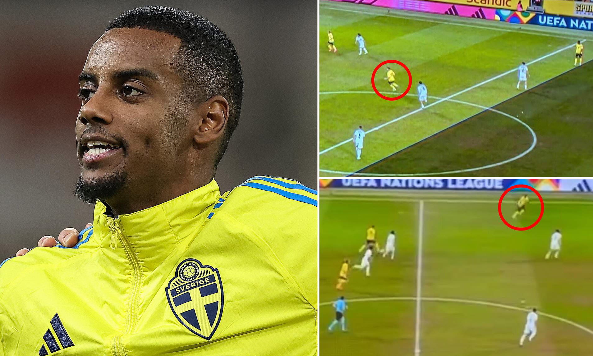 Alexander Isak's Sweden strike 'was WRONGLY ruled out for offside ... Alexander Isak's Sweden strike 'was WRONGLY ruled out for offside ...