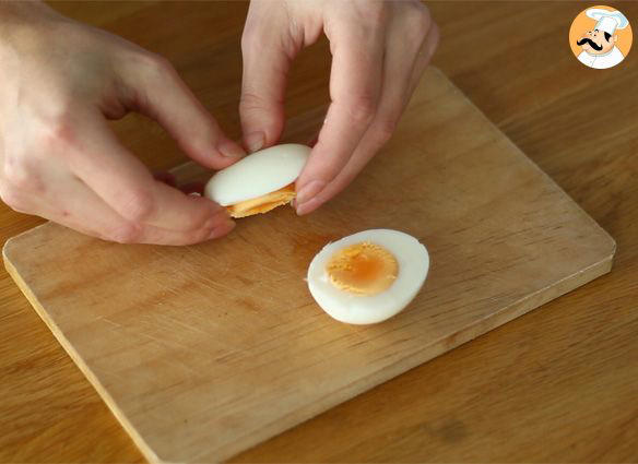Deviled eggs, 4 variations