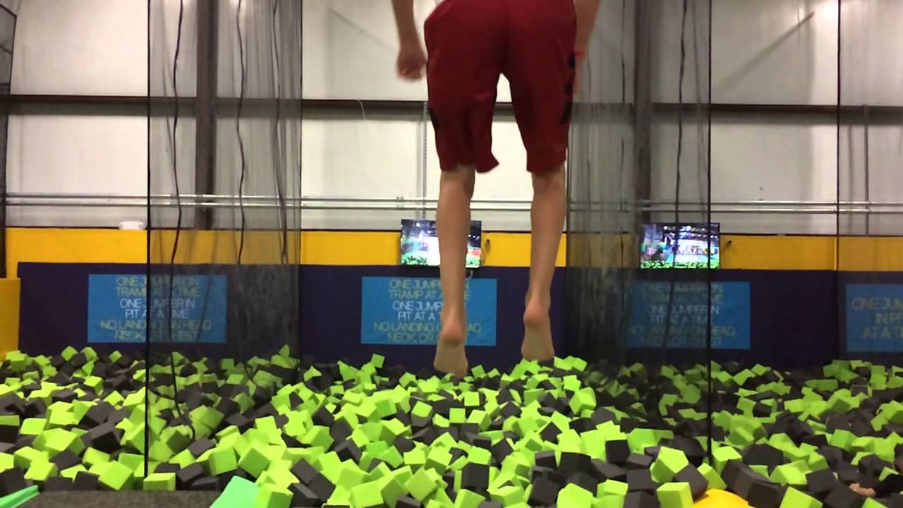 Triple Front Flip Fail Caught in Midair