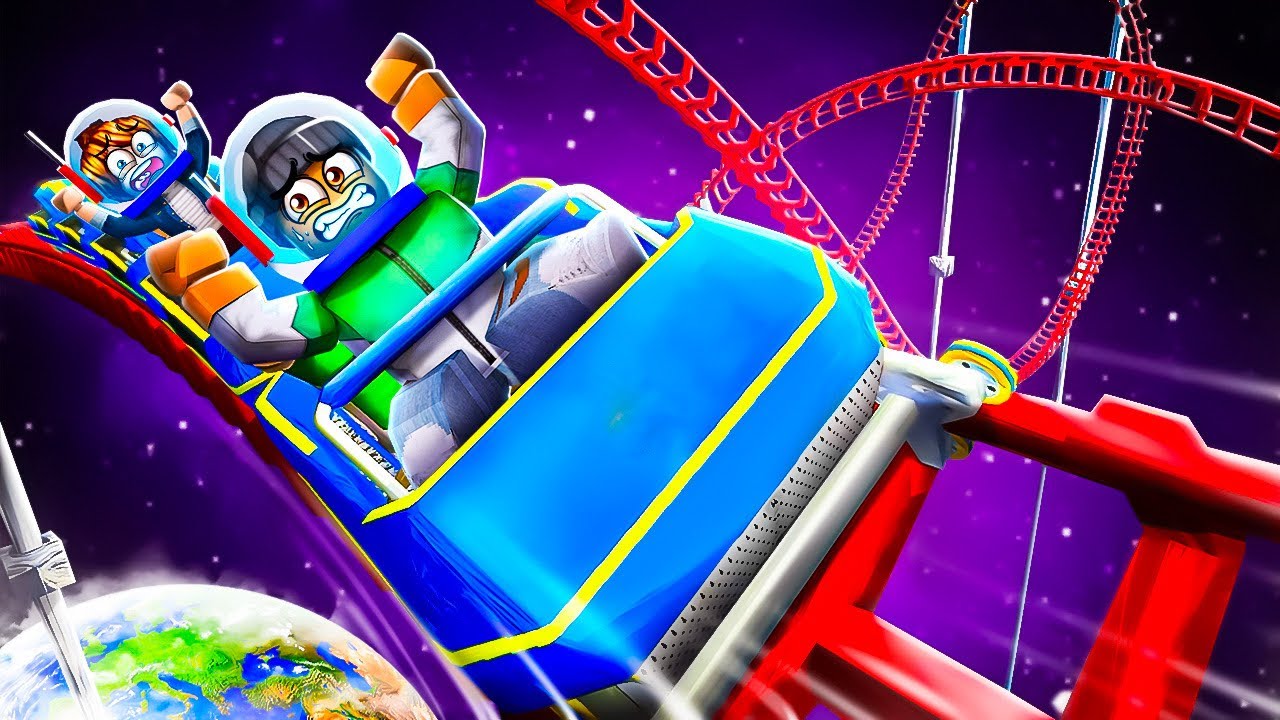 The Highest Roller Coaster in Roblox – Terrifying Ride