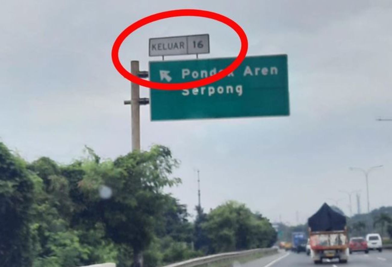 Ternyata, Angka di Papan Rambu Penunjuk Jalan Tol Punya Fungsi Penting