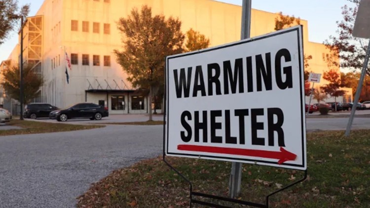 Central Arkansas Warming Shelters Open As Cold Front Arrives