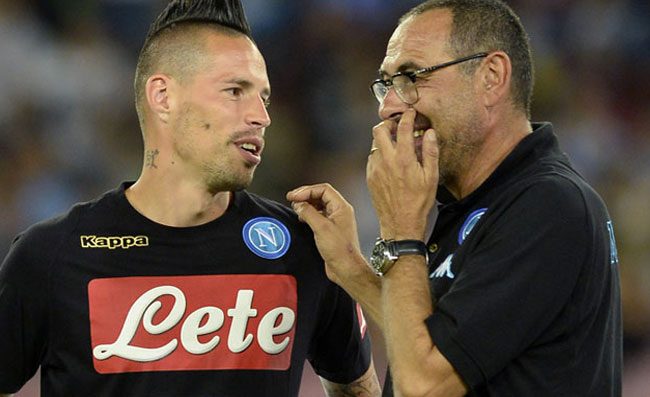 Sarri a Napoli con Hamsik vice? Che suggestione per la panchina