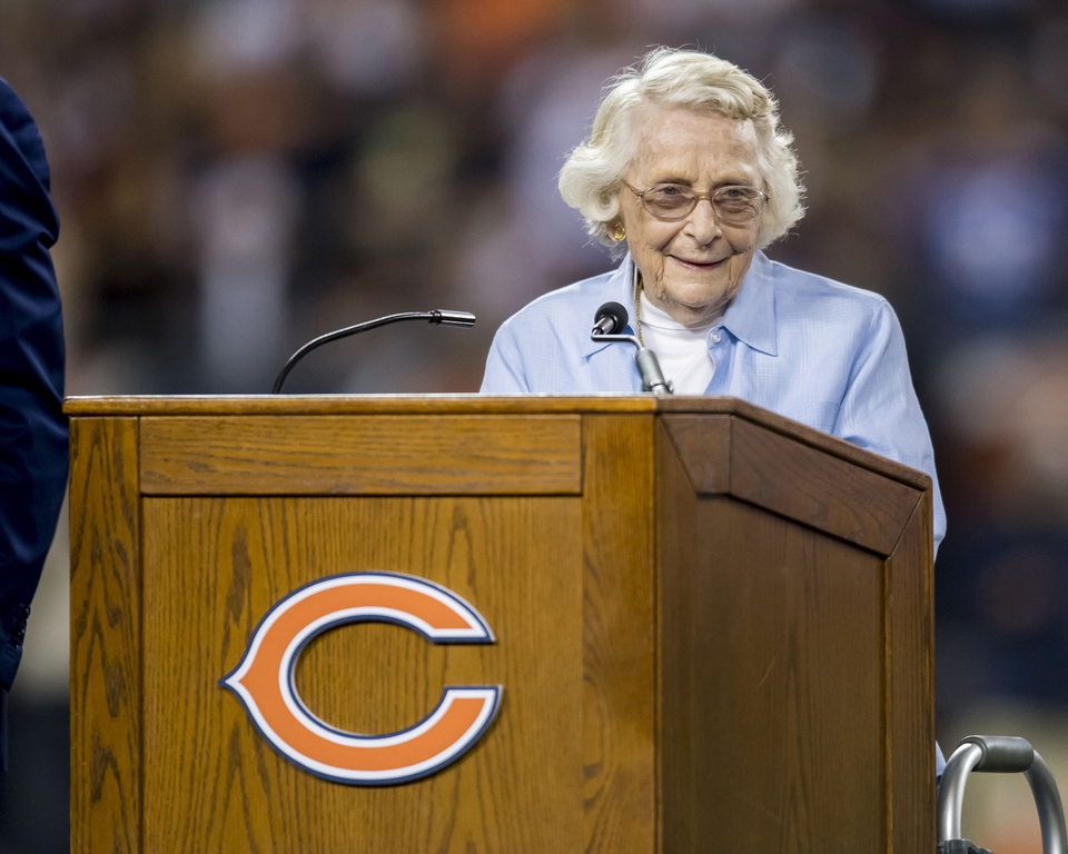 RIP Mama Bear: Bears owner Virginia Halas McCaskey dies at 102