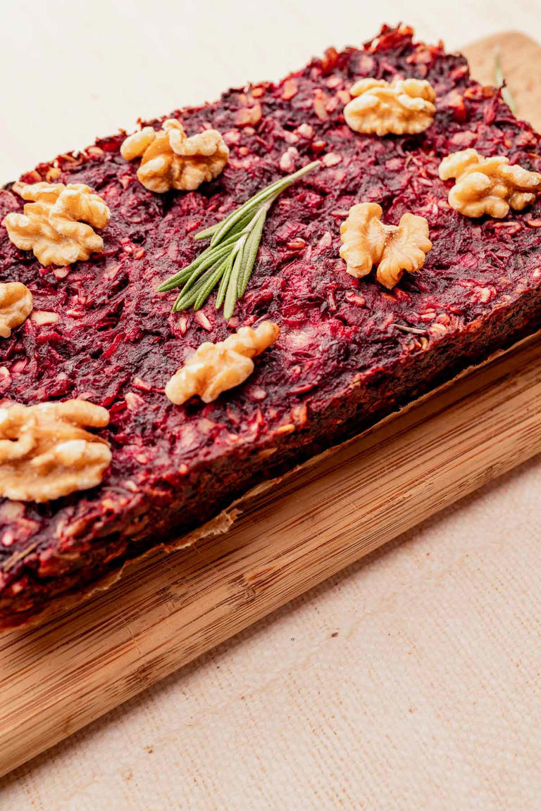 Vegetarian Roast with Beets and Walnuts