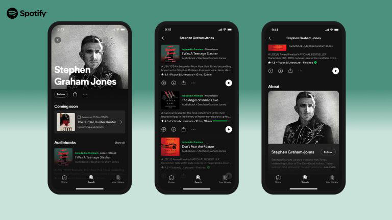 Deze nieuwe functies in Spotify maken luisterboeken een stuk beter Deze nieuwe functies in Spotify maken luisterboeken een stuk beter