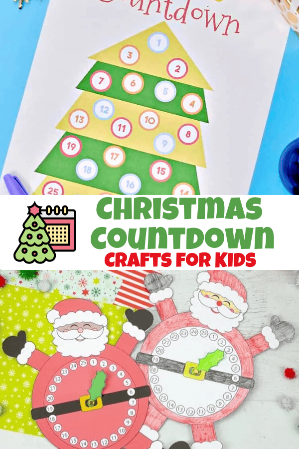 Easy Christmas Countdown Crafts for Kids
