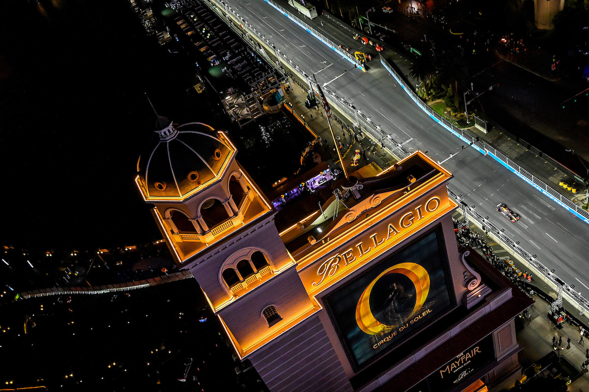 Is the F1 track in Las Vegas permanent?