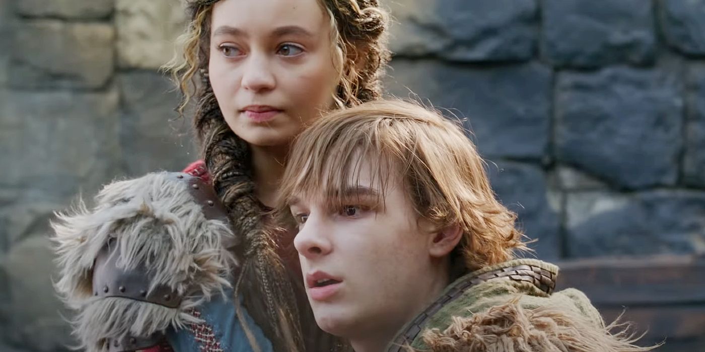 Hiccup & Astrid Take Cover in New Look at Live-Action How to Train Your ...