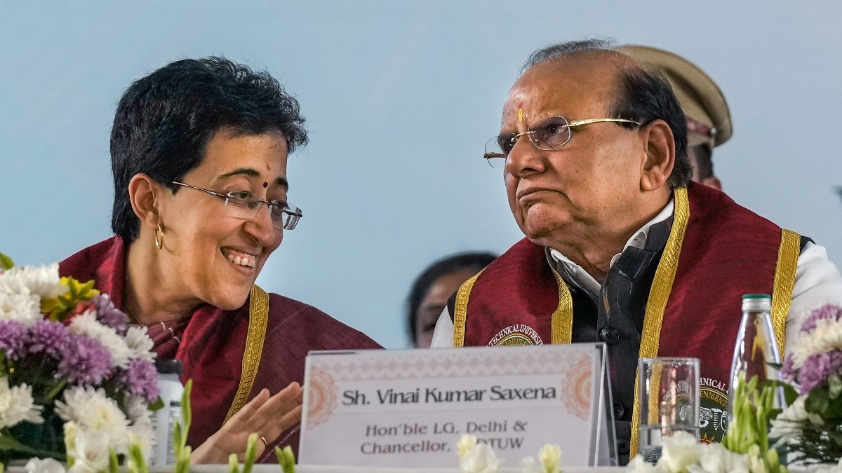 Atishi thousand times better than her predecessor: Delhi Lt Governor's ... Atishi thousand times better than her predecessor: Delhi Lt Governor's ...