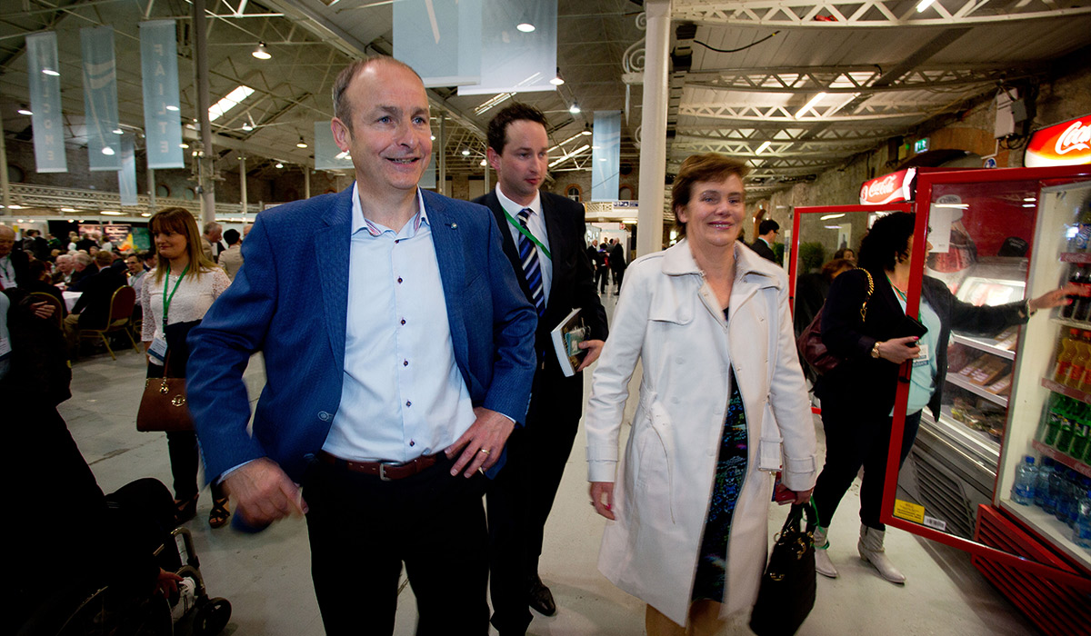Micheál Martin credits career to his 'best friend' wife Mary