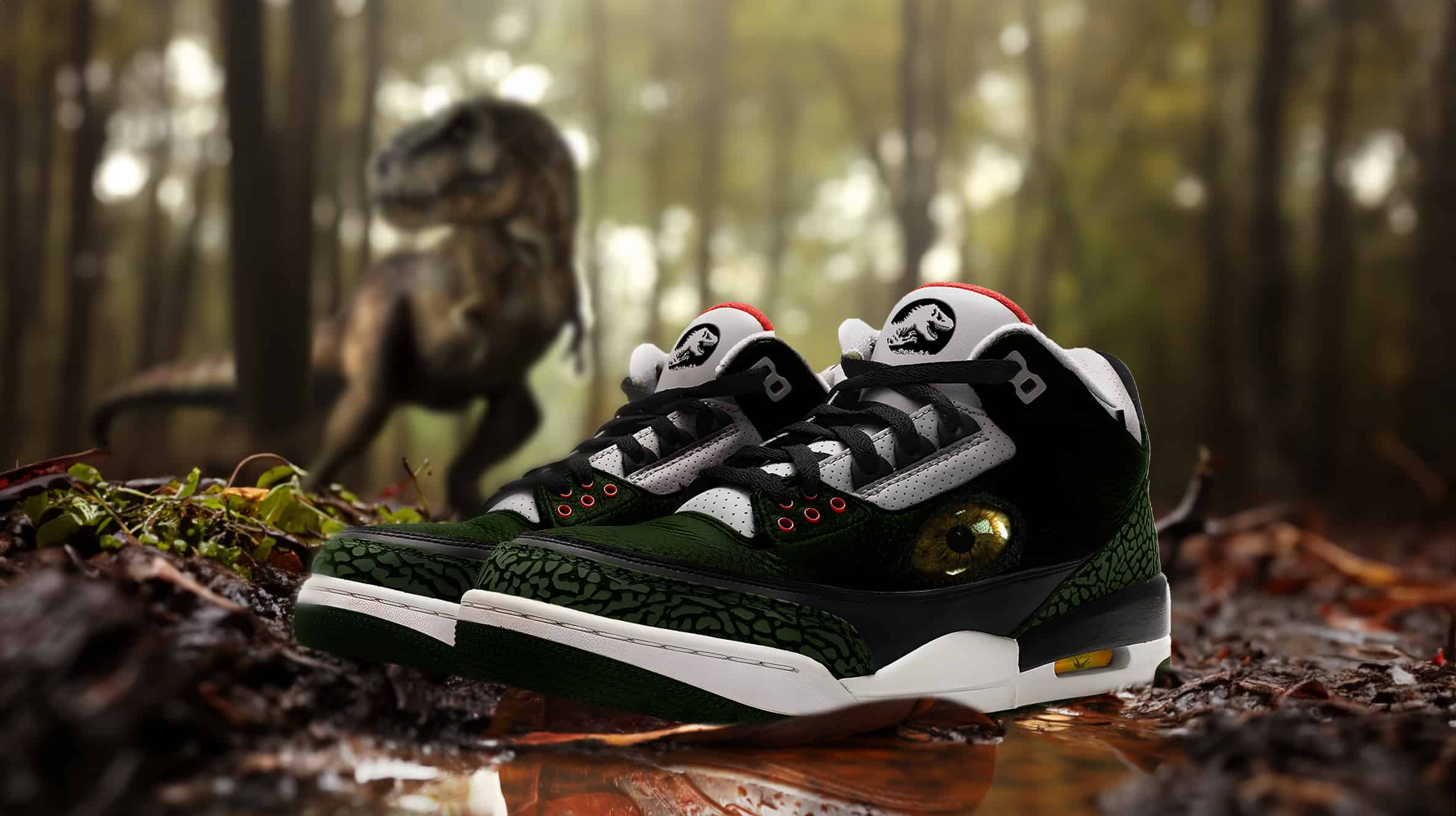 Jurassic Park x Air Jordan 3: A Concept Sneaker That Takes You Back in Time