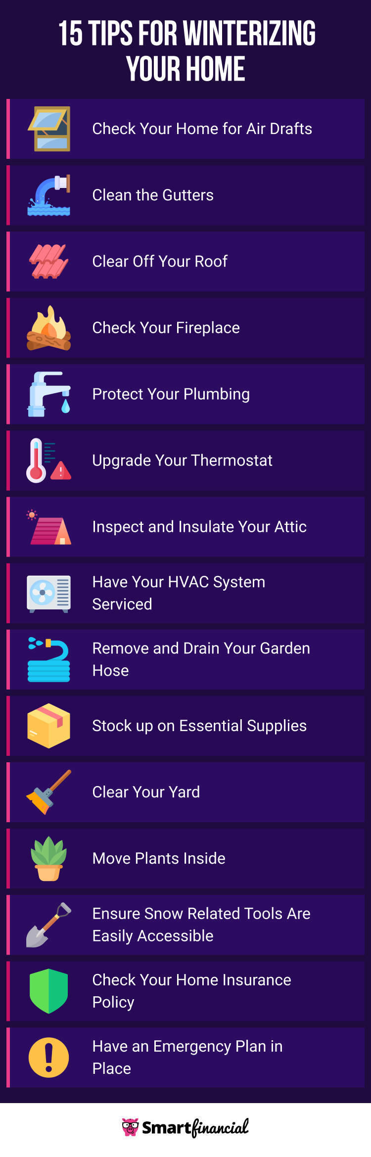 How To Winterize Your Home: 15 Tips To Prepare for Colder Weather