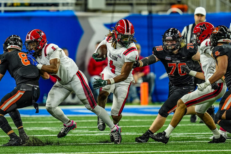 Michigan high school football finals 2024: Top recruits dominating at Ford Field