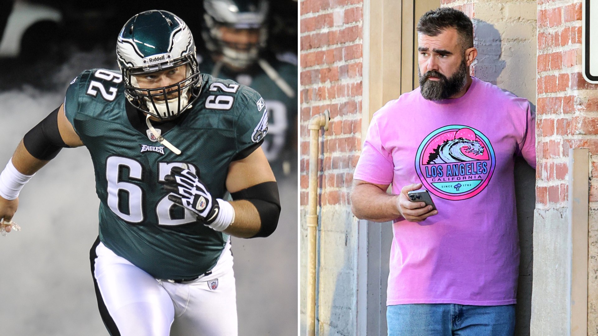 See Jason Kelce's Body Transformation