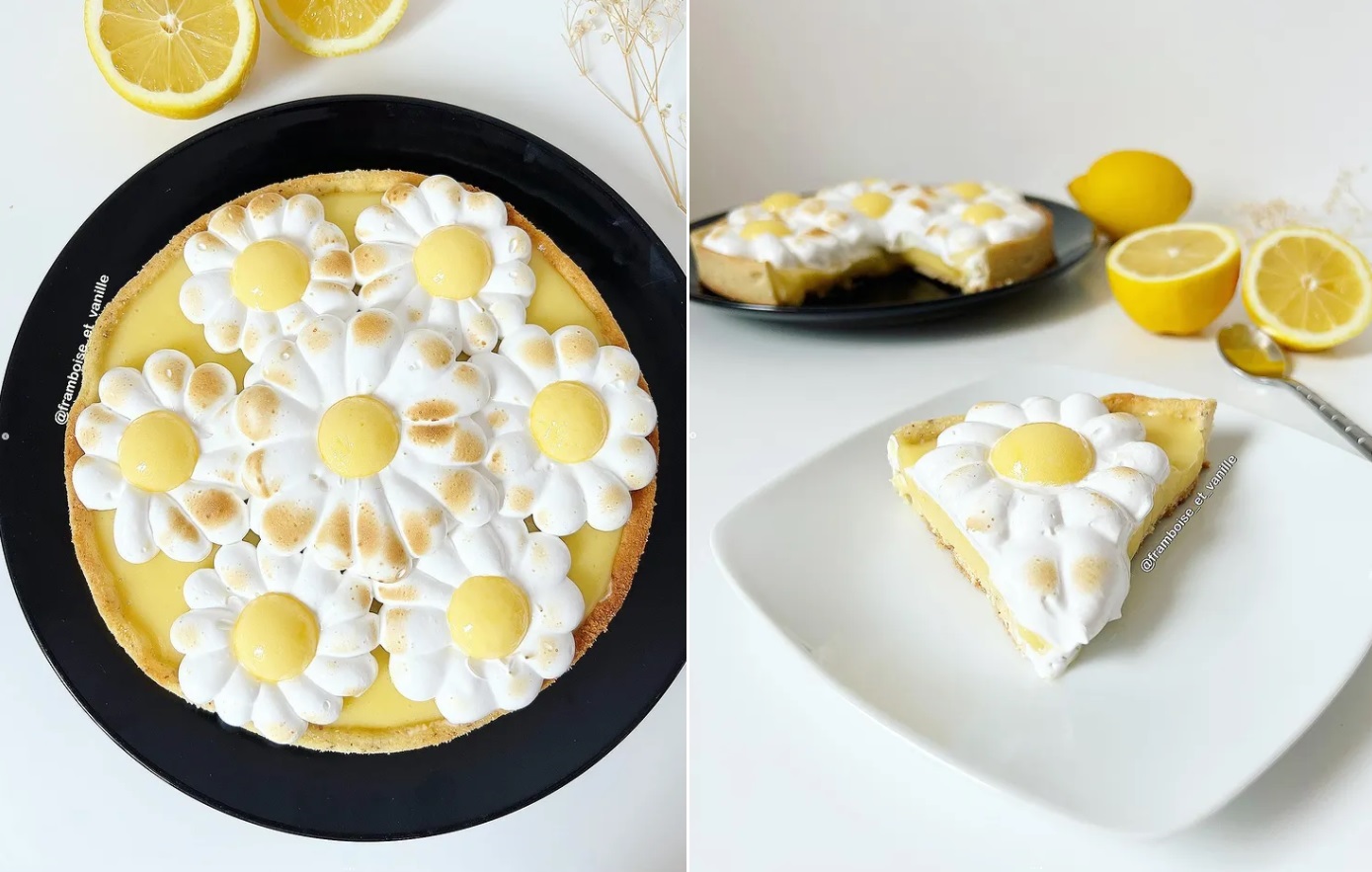La recette de la tarte au citron meringuée maison facile