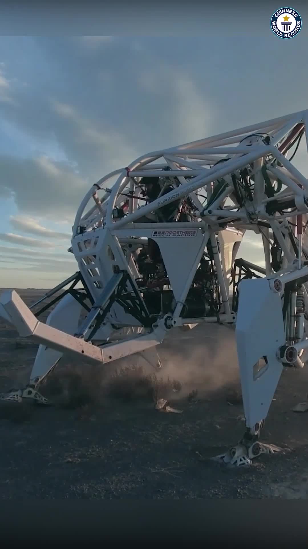 Jonathan Tippett's Prosthesis, Pioneering the Giant Exoskeleton Sport