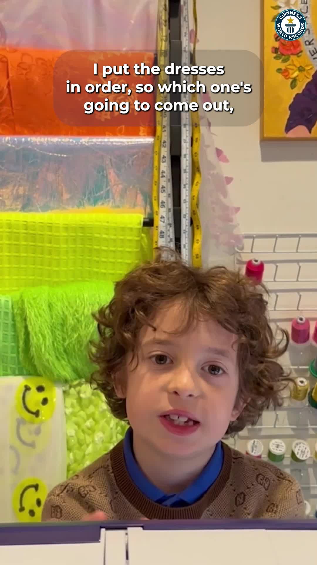 Max makes history at New York Fashion Week as youngest designer