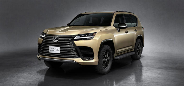 2025 Lexus LX700h Hybrid Starts at $115,350 for Off-Road Overtrail