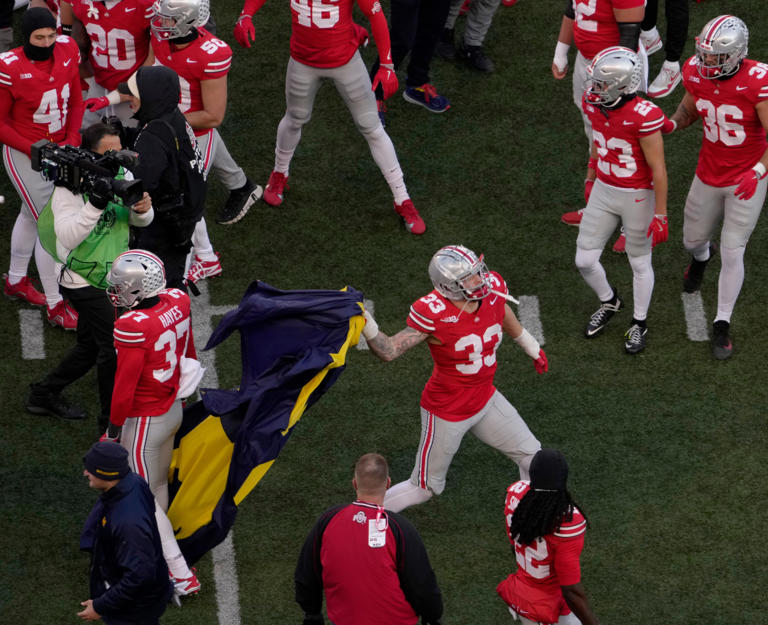 Looking back at the 2024 Ohio State-Michigan football postgame brawl