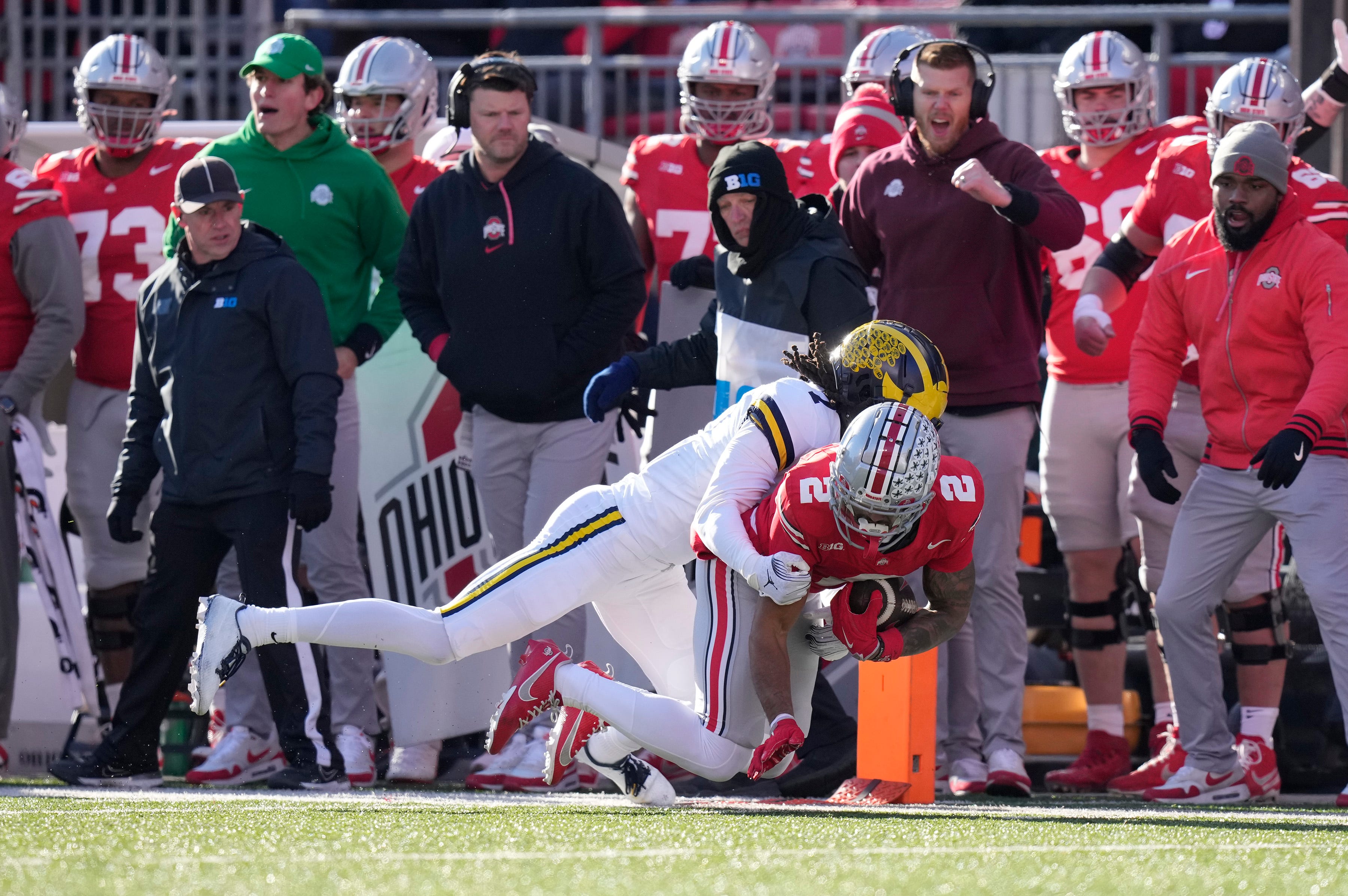 Ohio State athletic director Ross Bjork talks football title, Ryan Day ...
