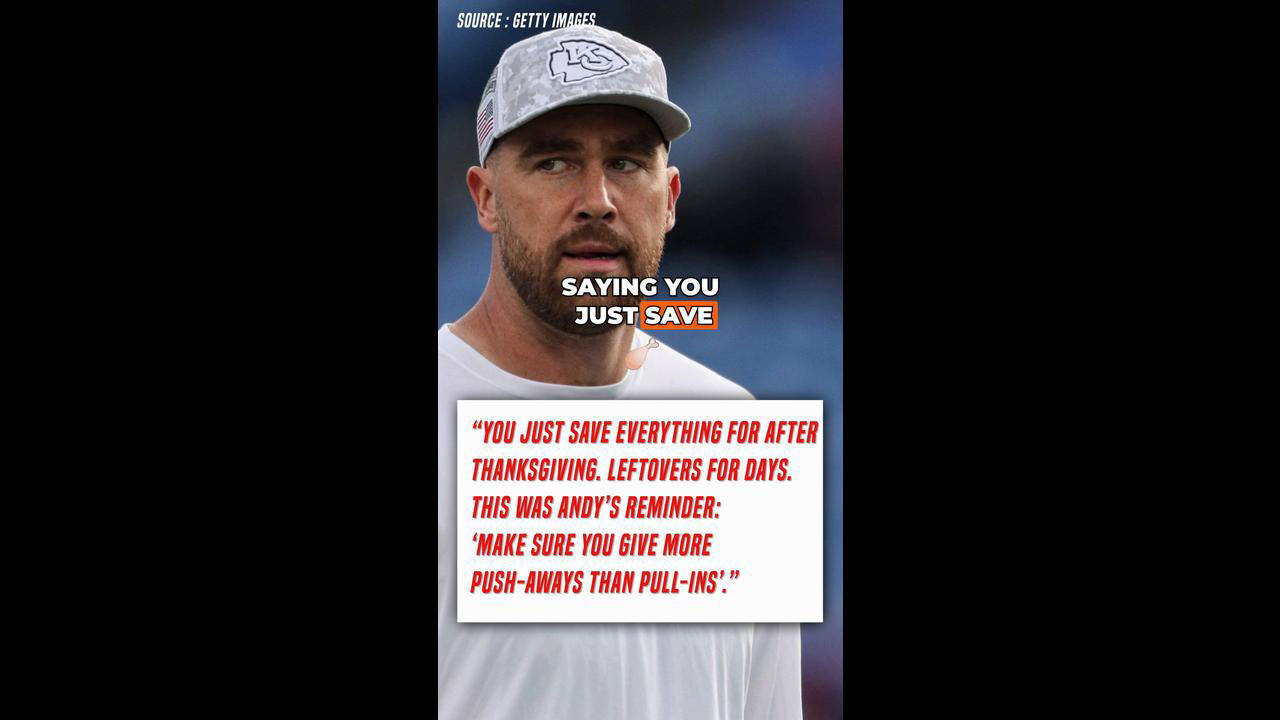 Travis Kelce reveals a STRICT Thanksgiving rule by Chiefs HC Andy Reid ... Travis Kelce reveals a STRICT Thanksgiving rule by Chiefs HC Andy Reid ...