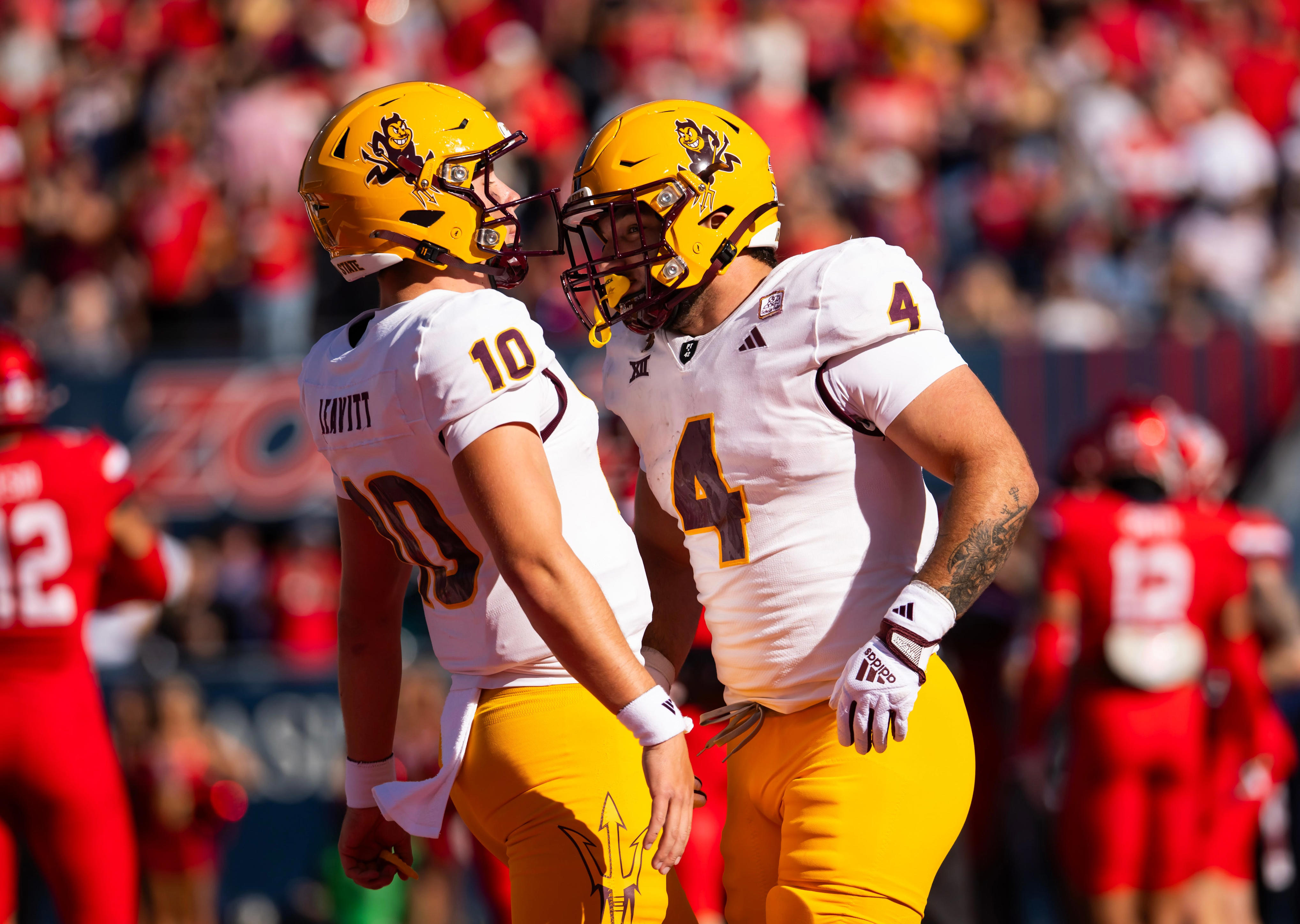 8 Arizona State football players target Big 12 Pro Day, Cam Skattebo is ...