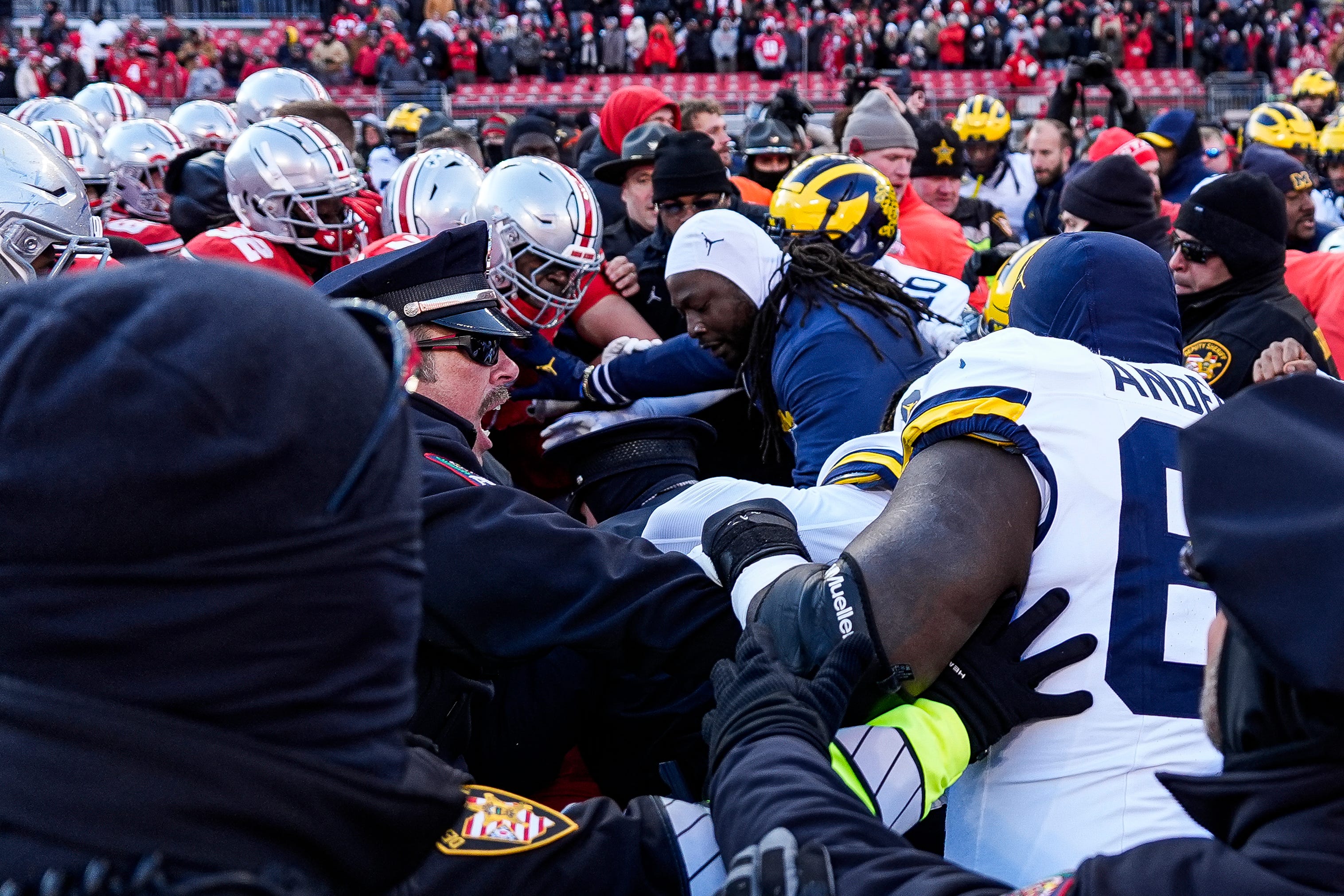 Michigan-Ohio State fight: What happened and why pepper spray was used