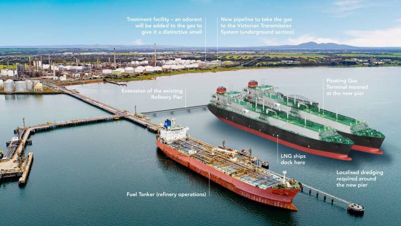 Gas storage terminal for Victoria gets state government approval
