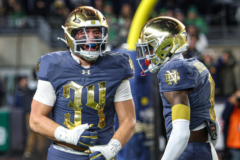 What channel is Notre Dame vs Indiana today? Time, TV schedule to watch CFP first-round game