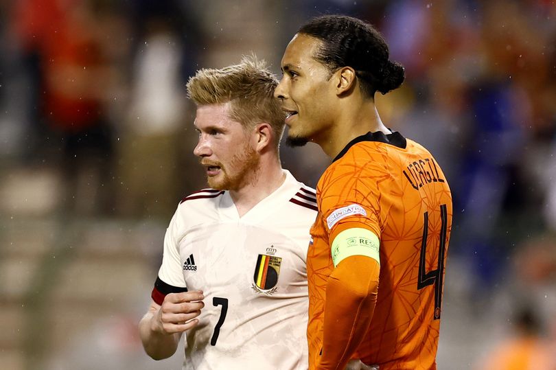 Virgil van Dijk and Kevin De Bruyne's unlikely bromance ahead of ...