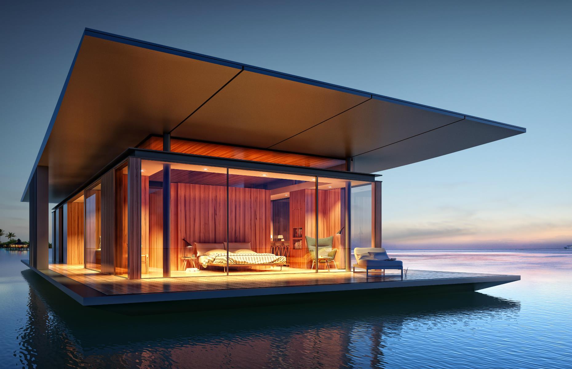 Step on board the world's most beautiful houseboats