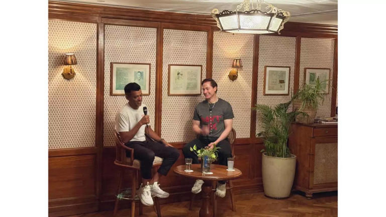 Tech millionaire Bryan Johnson meets Zomato CEO Deepinder Goyal; shares ... Tech millionaire Bryan Johnson meets Zomato CEO Deepinder Goyal; shares ...