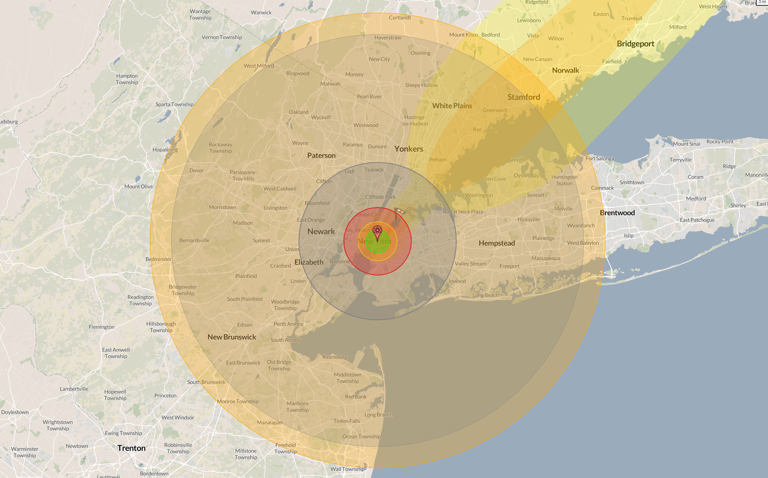 Nuclear Bomb Map Shows How US, Russian, North Korean Weapons Compare