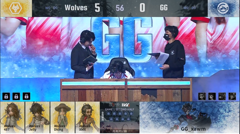 第五人格IVL：成都Wolves_ChoAi连续四抓一锤定音